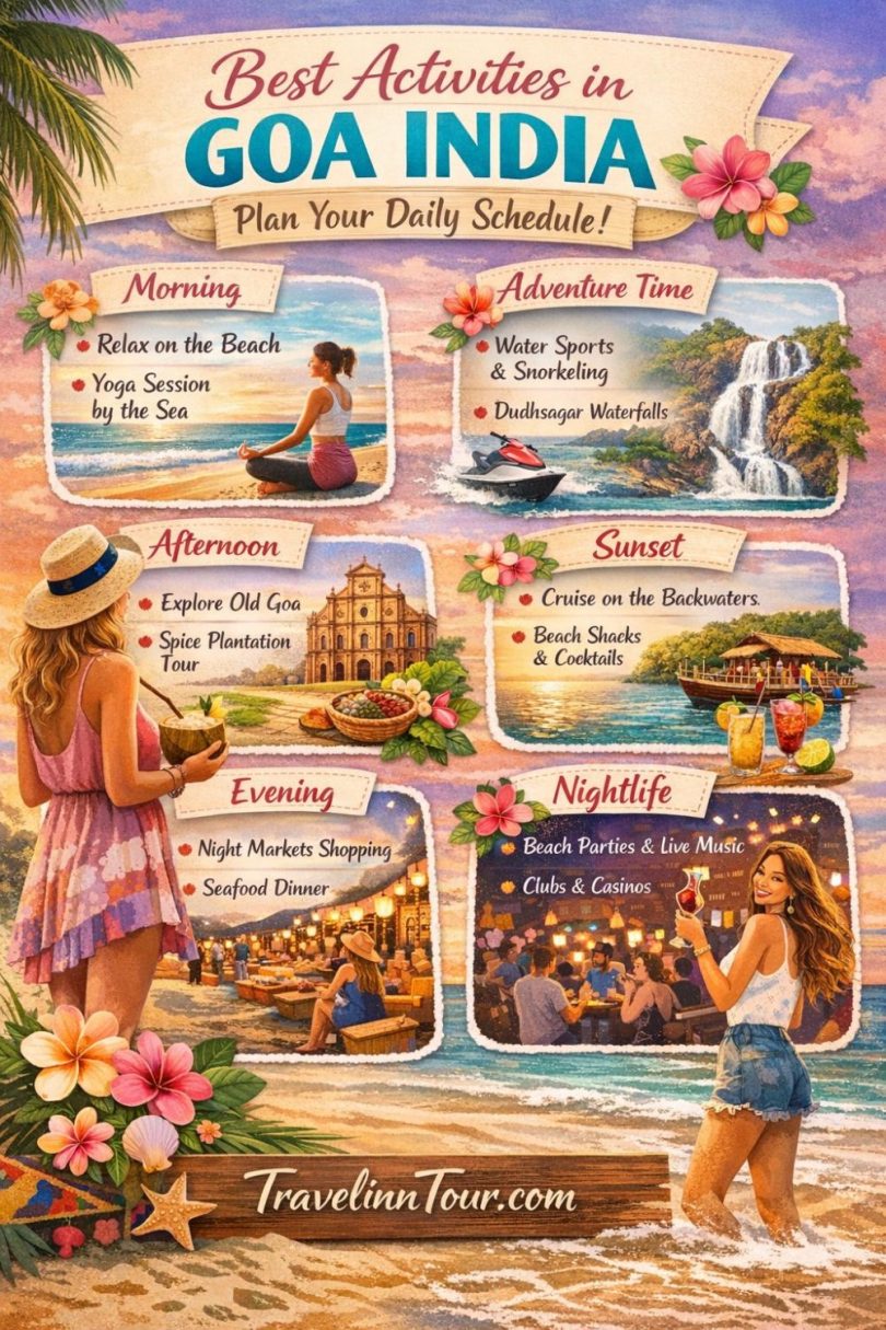 Best Activities in Goa, India: Plan Your Daily Schedule